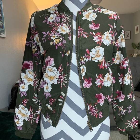 Hippie Rose | Jackets & Coats | Reversible Bomber Jacket | Poshmark